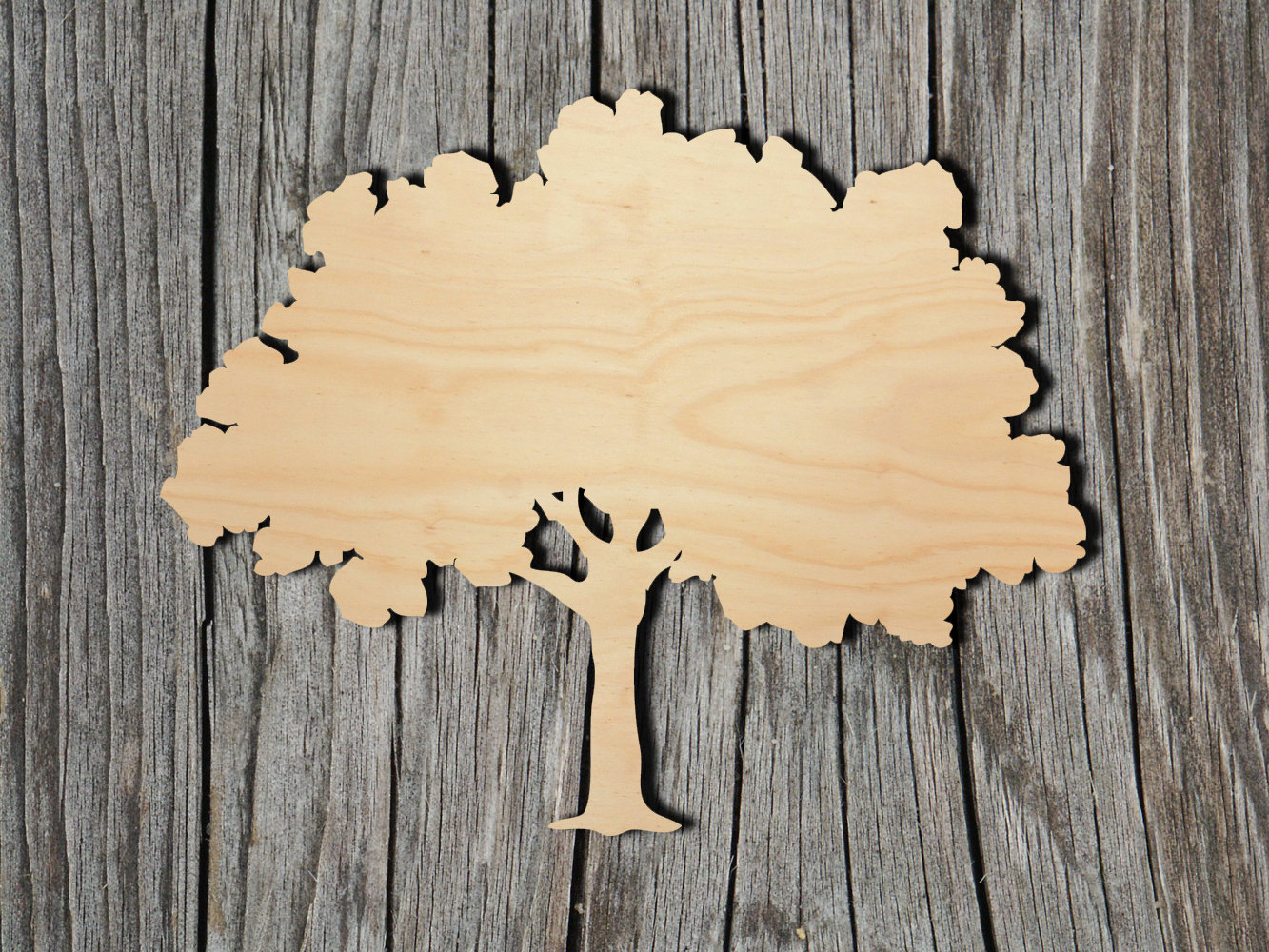 Cherry Tree Shape Laser Cut Unfinished Wood Cutout Shapes - Etsy