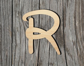 B Letter Disney Inspired Laser Cut Unfinished Wood | Etsy