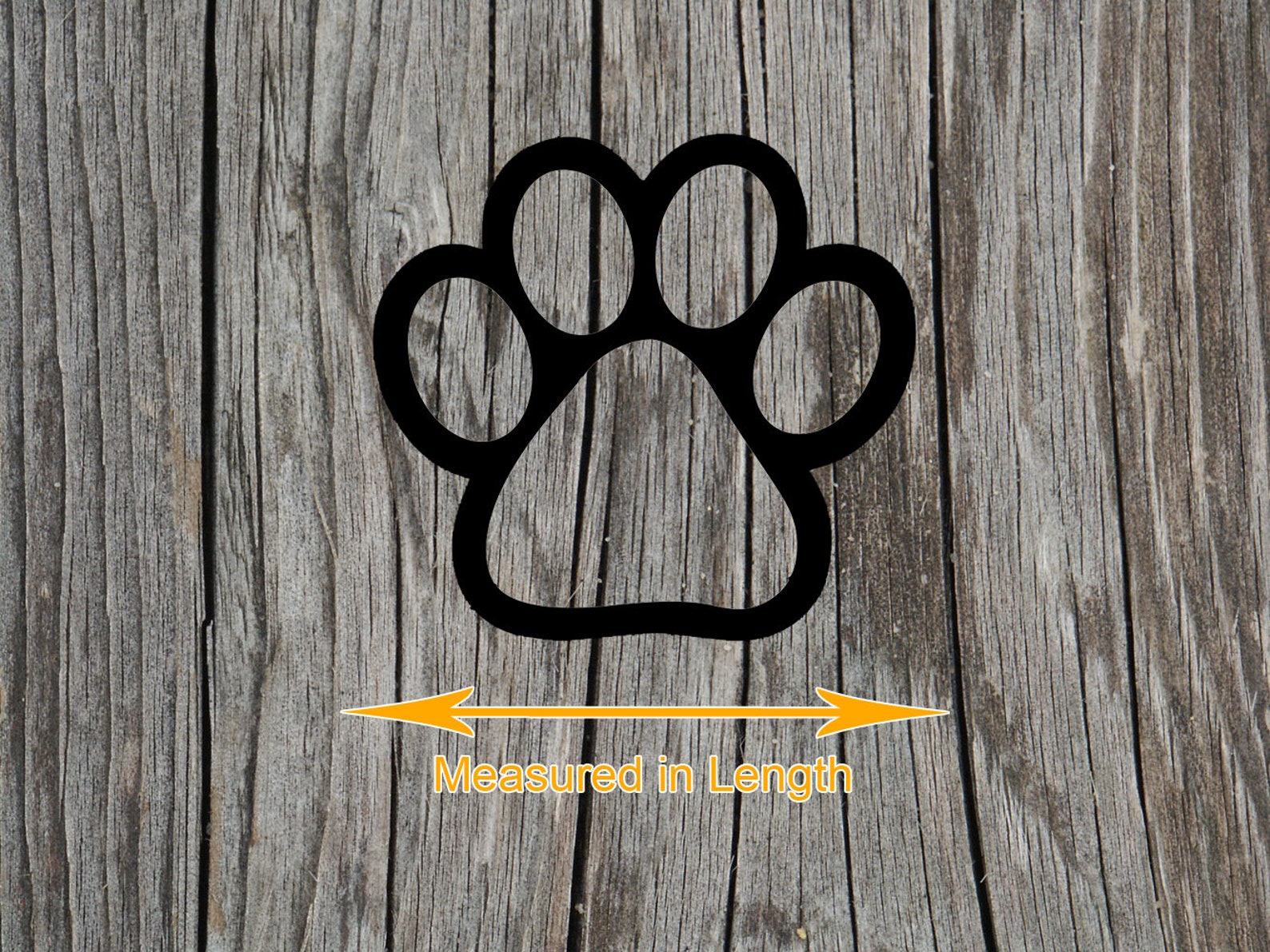 Paw Print Shape Laser Cut Unfinished Wood Cutout Shapes - Etsy