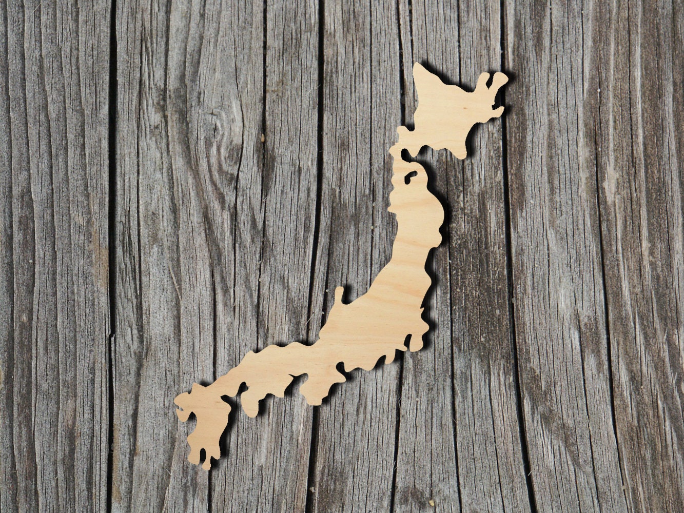Japan - Laser Cut Unfinished Wood Cutout Shapes - Always Check Sizes ...
