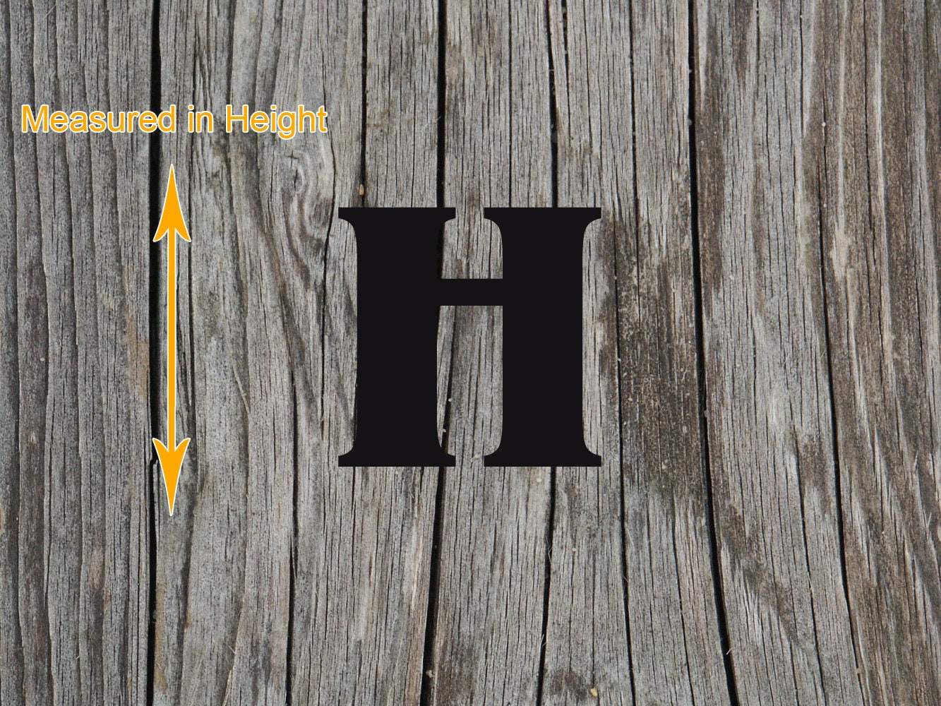 H Upper Case Letter Type 2 Laser Cut Unfinished Wood - Etsy