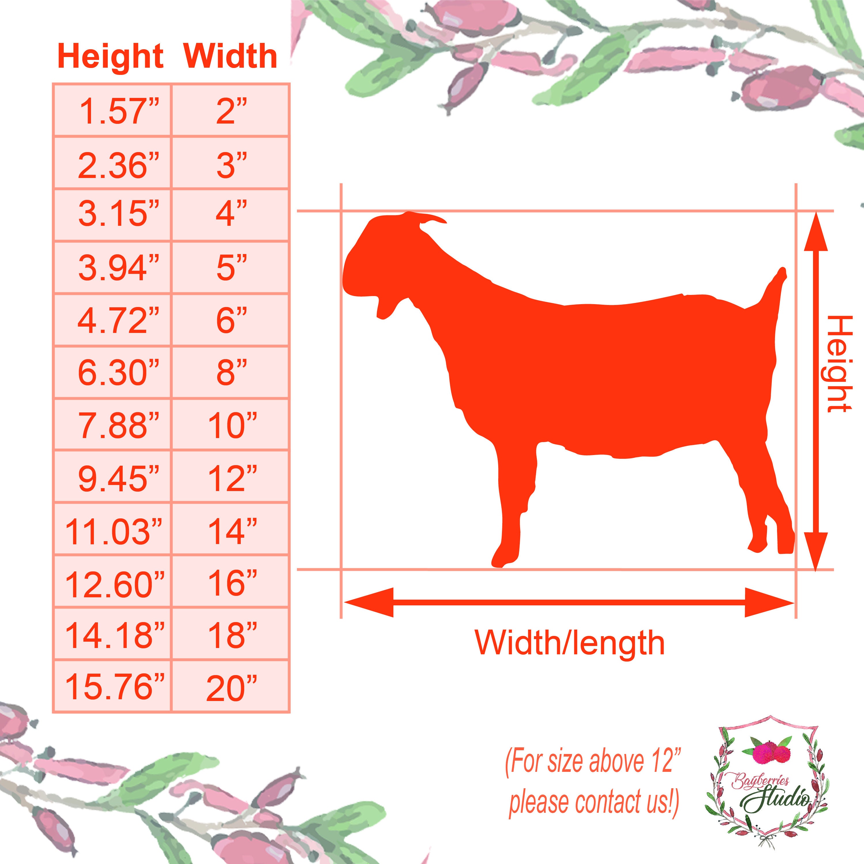 Boer Goat Shape Laser Cut Unfinished Wood Cutout Shapes - Etsy