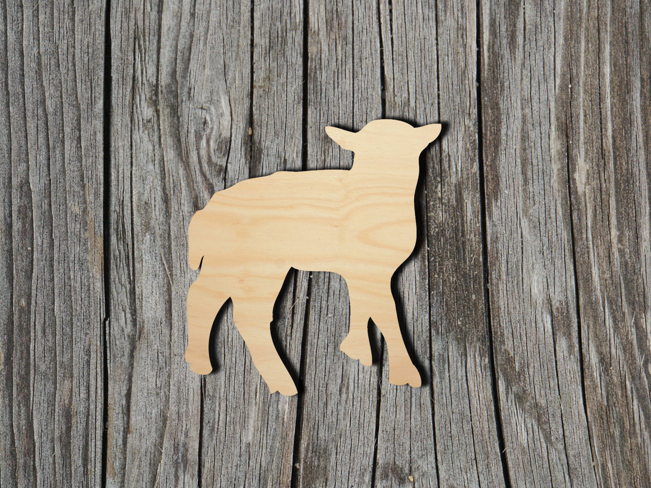 Sheep - Laser Cut Unfinished Wood Cutout Shapes - Always Check Sizes ...