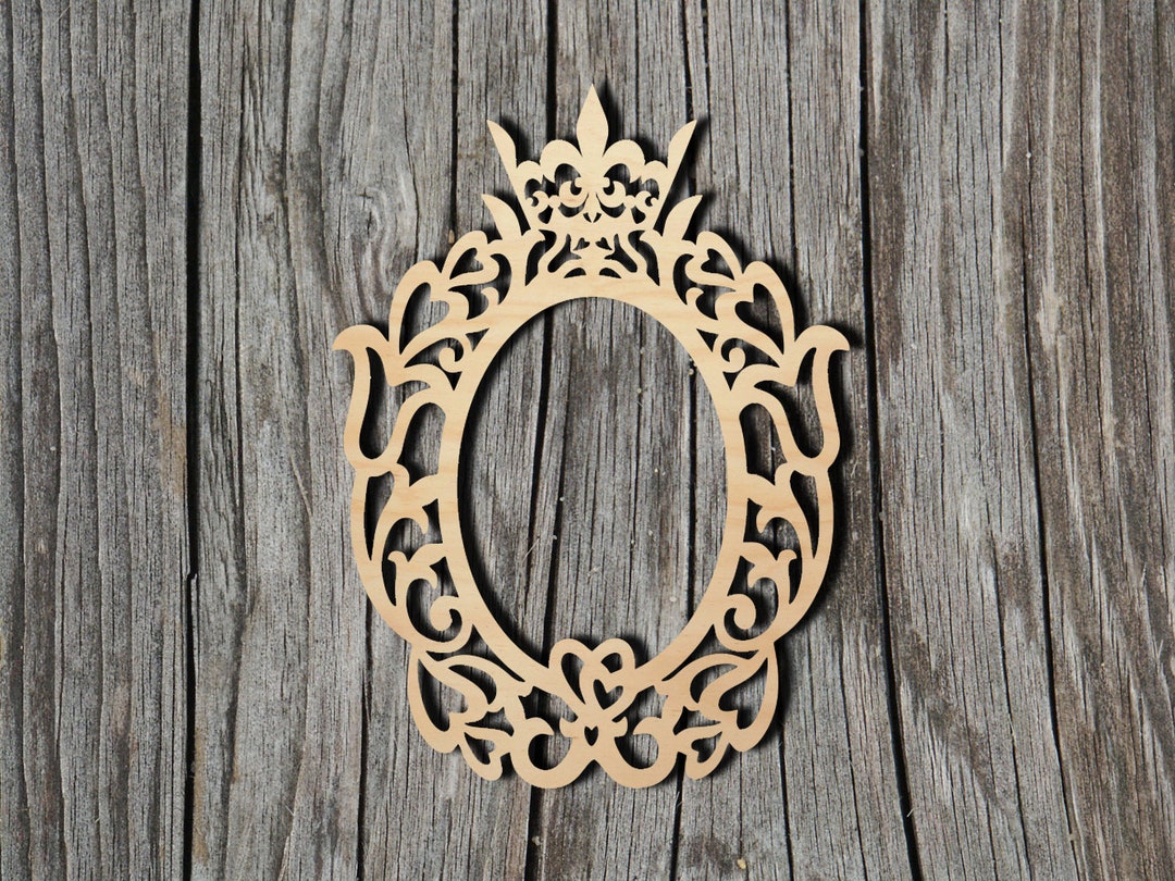 Frame Shape - Multiple Sizes - Laser Cut Unfinished Wood Cutout Shapes ...