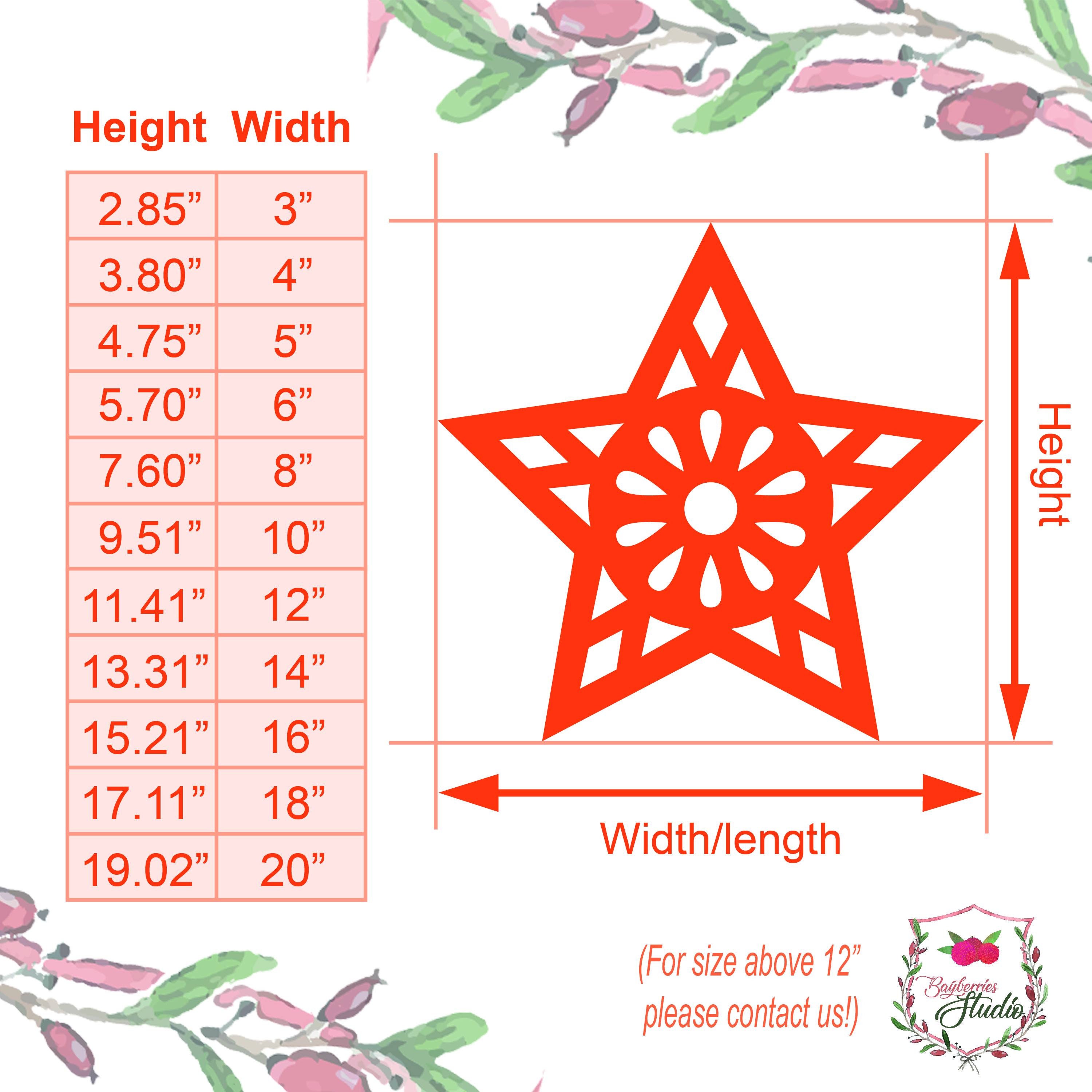 Star Shape Laser Cut Unfinished Wood Cutout Shapes Always - Etsy