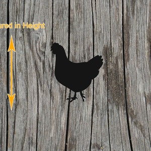 Hen - Chicken - Laser Cut Unfinished Wood Cutout Shapes - Always Check ...