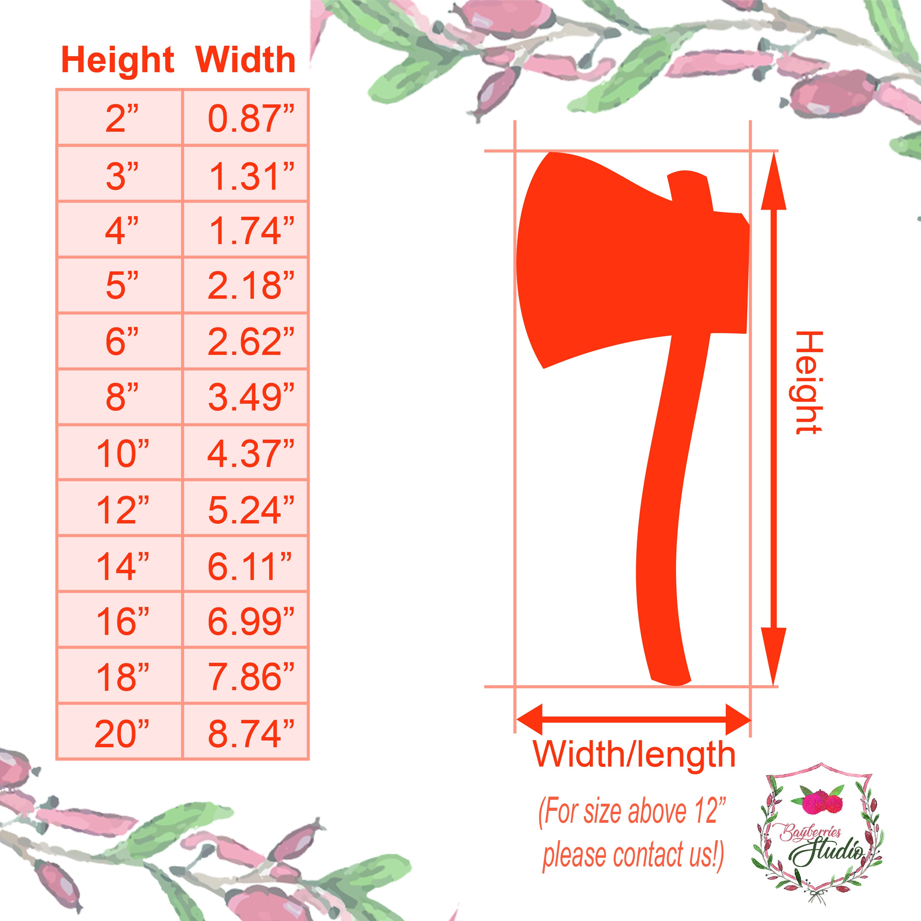 Axe Shape Laser Cut Unfinished Wood Cutout Shapes Always - Etsy