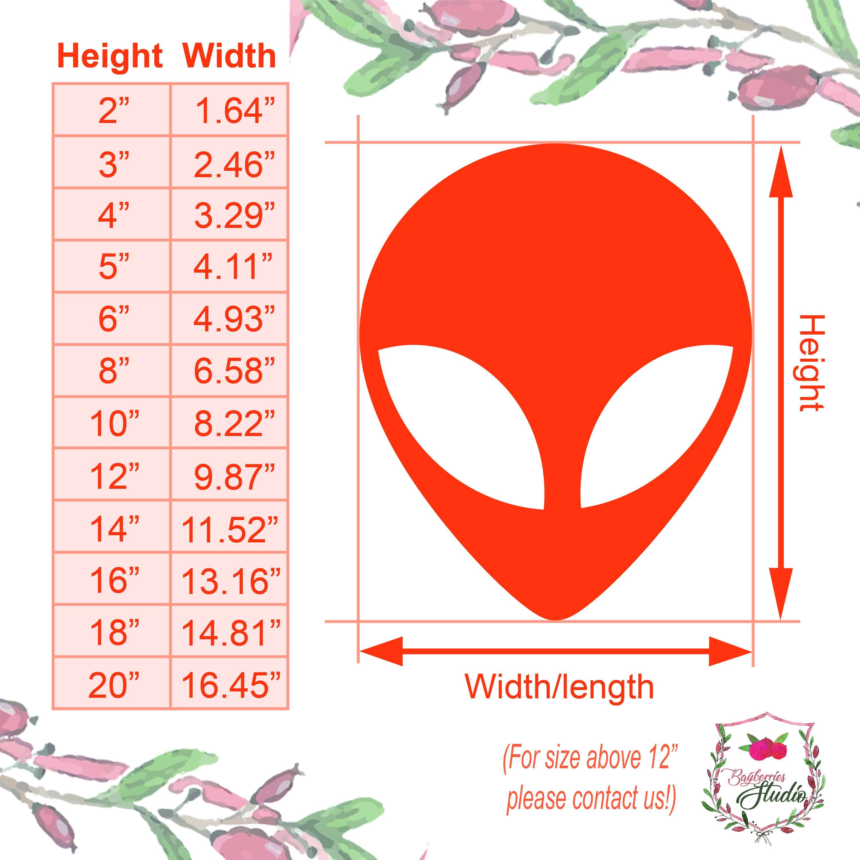 Alien Shape Laser Cut Unfinished Wood Cutout Shapes Always - Etsy