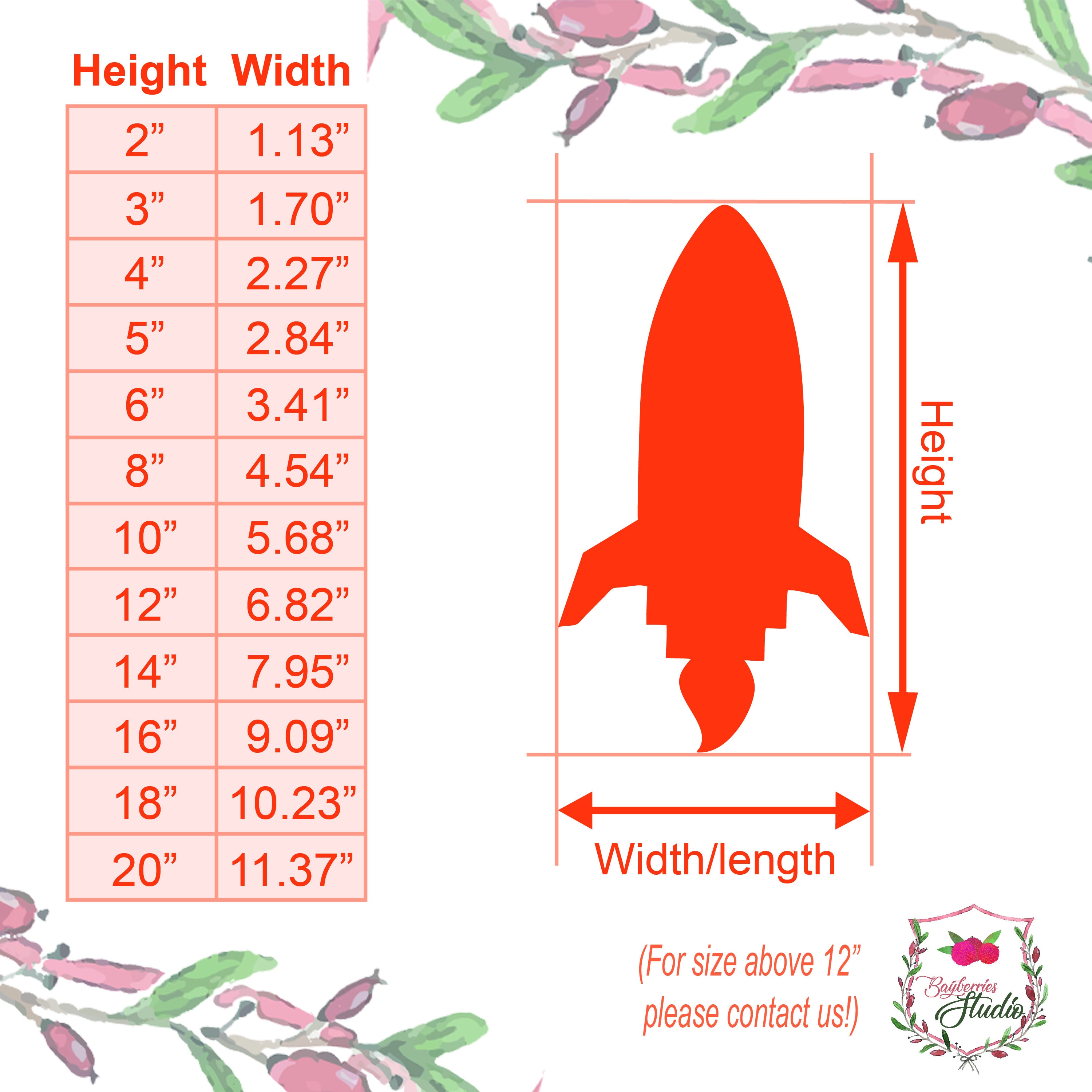 Rocket Ship Laser Cut Unfinished Wood Cutout Shapes Always - Etsy