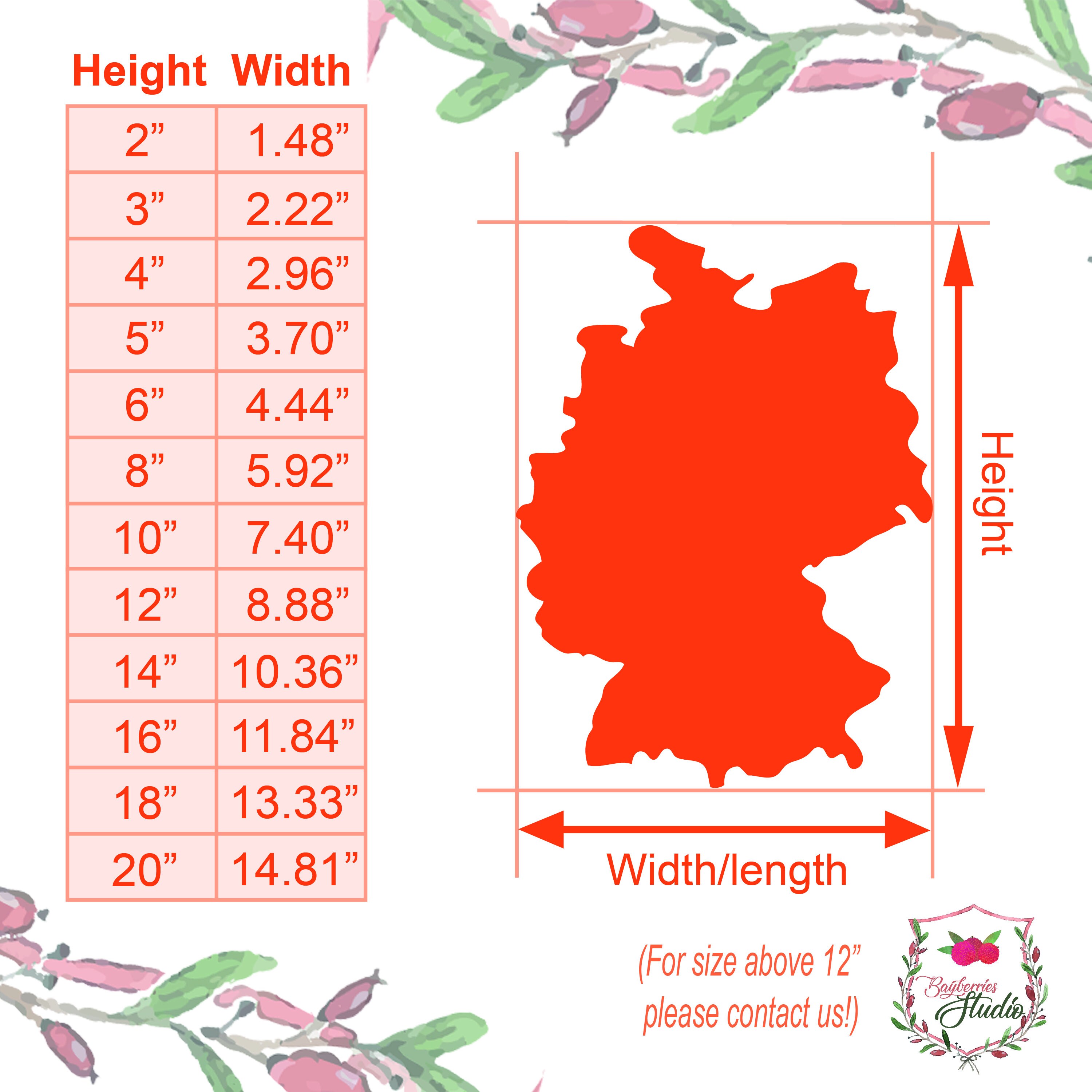 Germany Laser Cut Unfinished Wood Cutout Shapes Always | Etsy