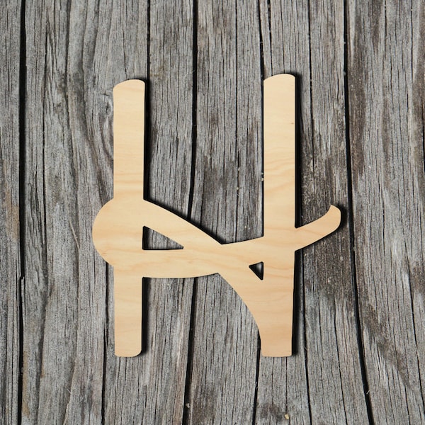 Wood Letter H - Etsy