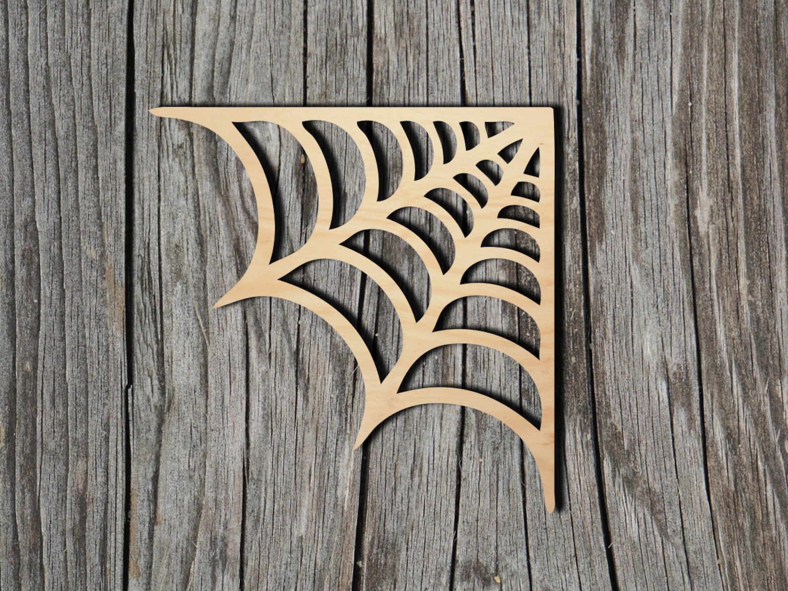 Spider Web Shape Multiple Sizes Laser Cut Unfinished Wood - Etsy