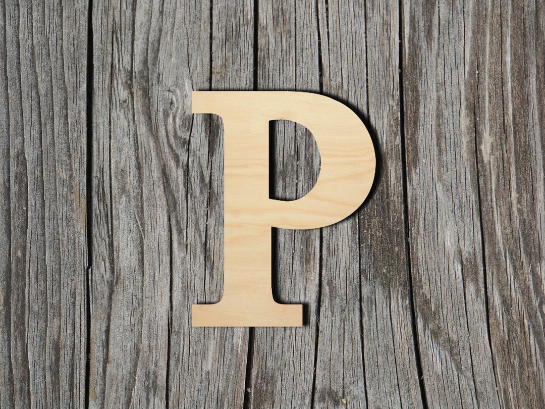 Greek Rho Letter - Laser Cut Unfinished Wood Cutout Shapes - Always ...
