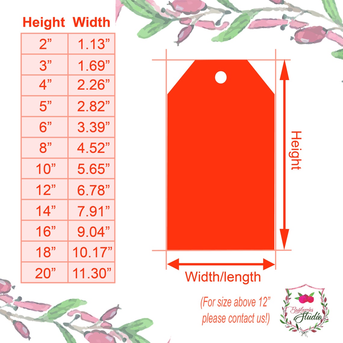 Gift Tag Laser Cut Unfinished Wood Cutout Shapes Always | Etsy