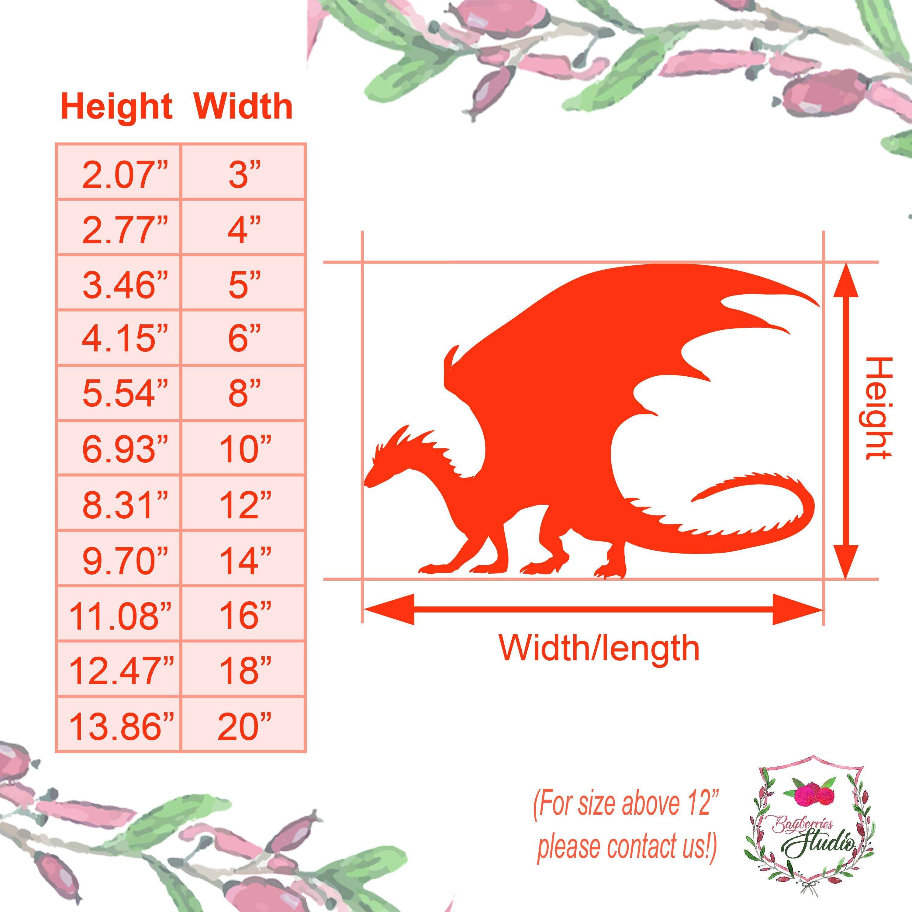 Dragon Shape Laser Cut Unfinished Wood Cutout Shapes - Etsy