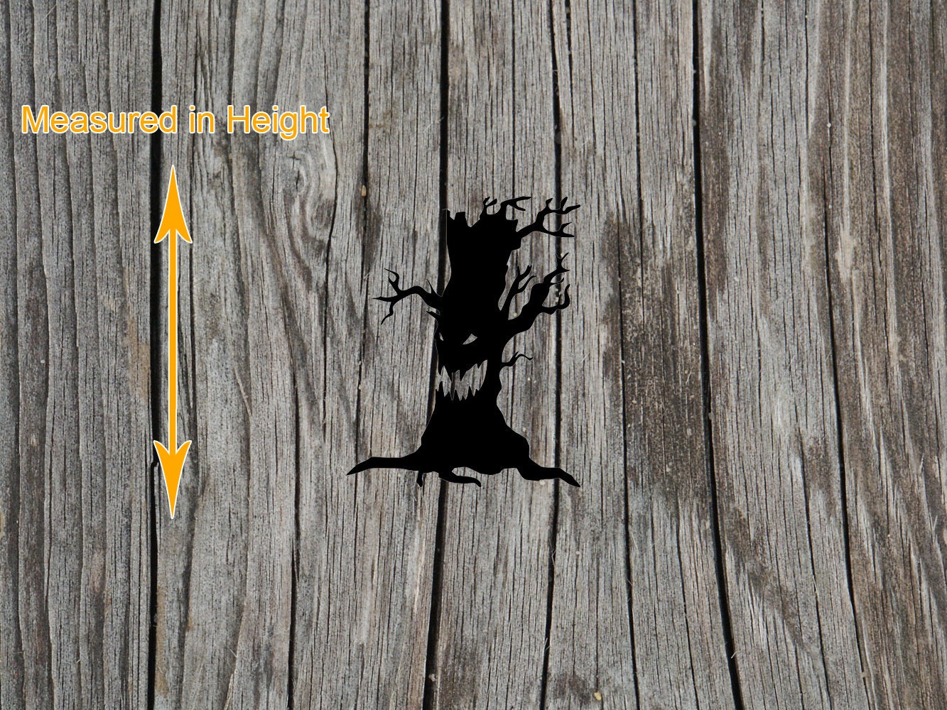 Scary Tree Laser Cut Unfinished Wood Cutout Shapes Always - Etsy