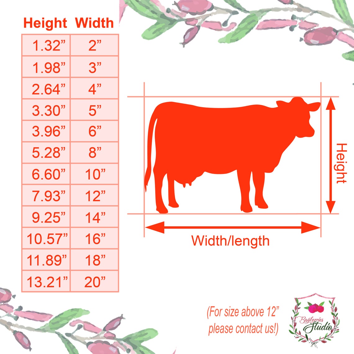 Cow Shape Laser Cut Unfinished Wood Cutout Shapes Always | Etsy