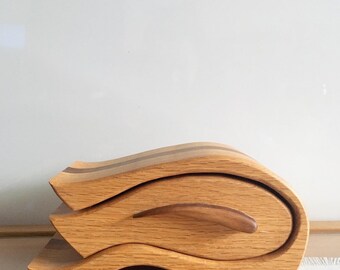 Two Tone Wood Box | Etsy