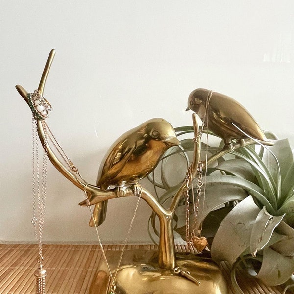 Vintage Brass Birds - Etsy