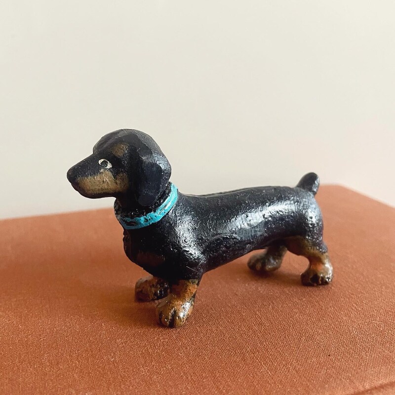 Mini Dog Figurine - Etsy