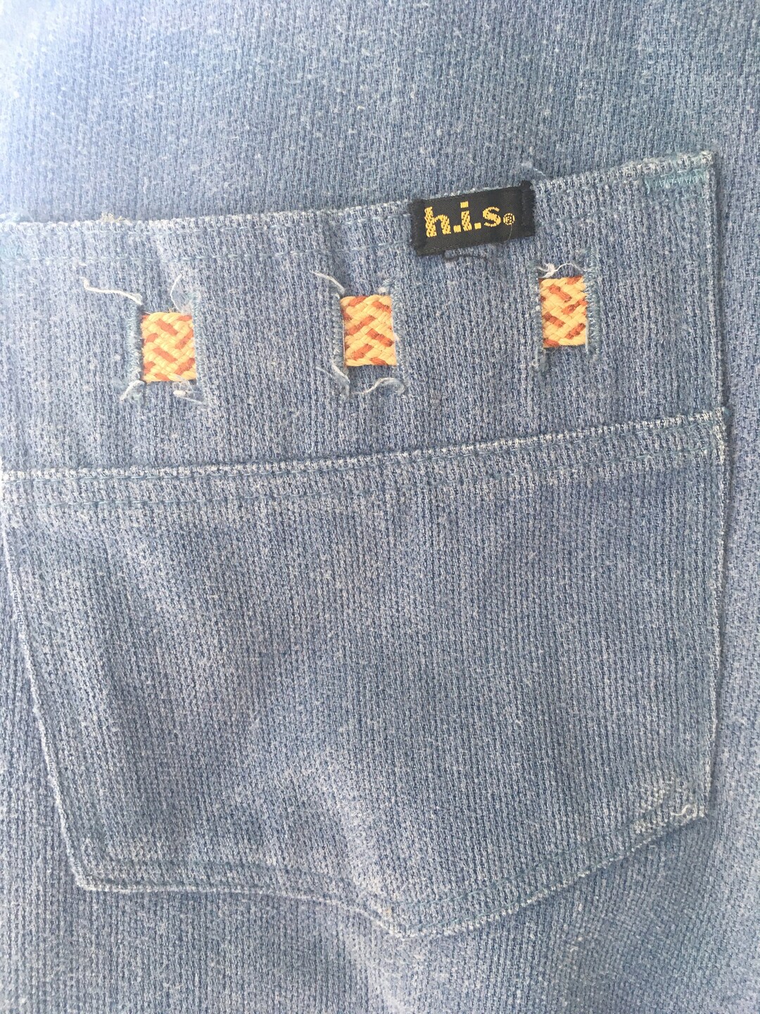 1970's Light Blue Cords by H.i.s. - Etsy