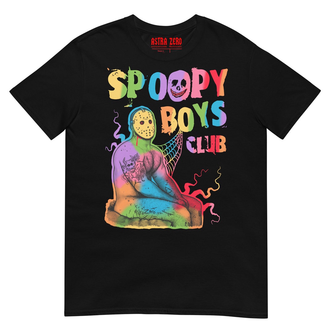 Spoopy Boys Club Pride Edition Short-sleeve Unisex T-shirt - Etsy