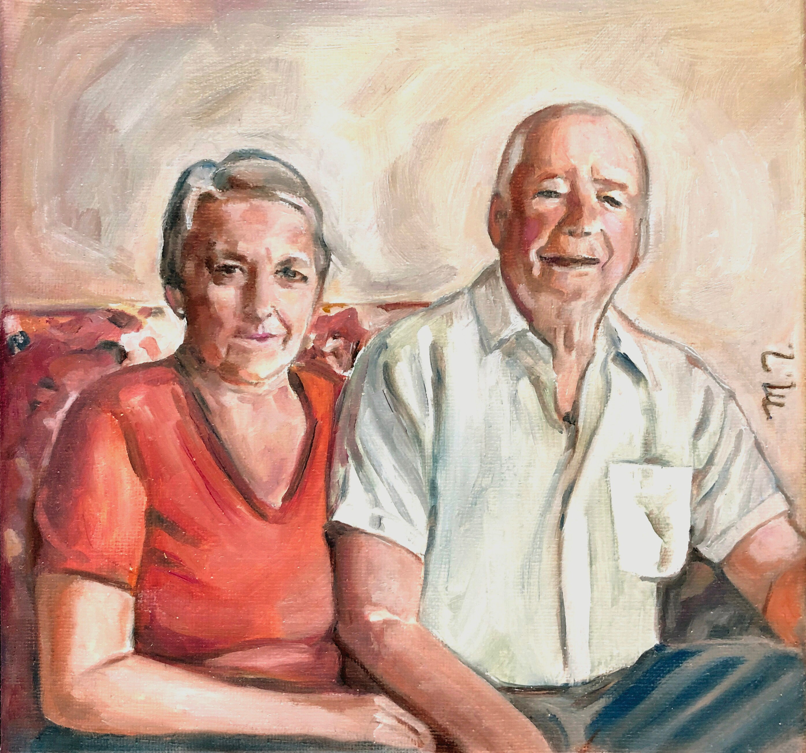 Commission Portrait Oil Painting From Photo. Custom Painting. Details ...