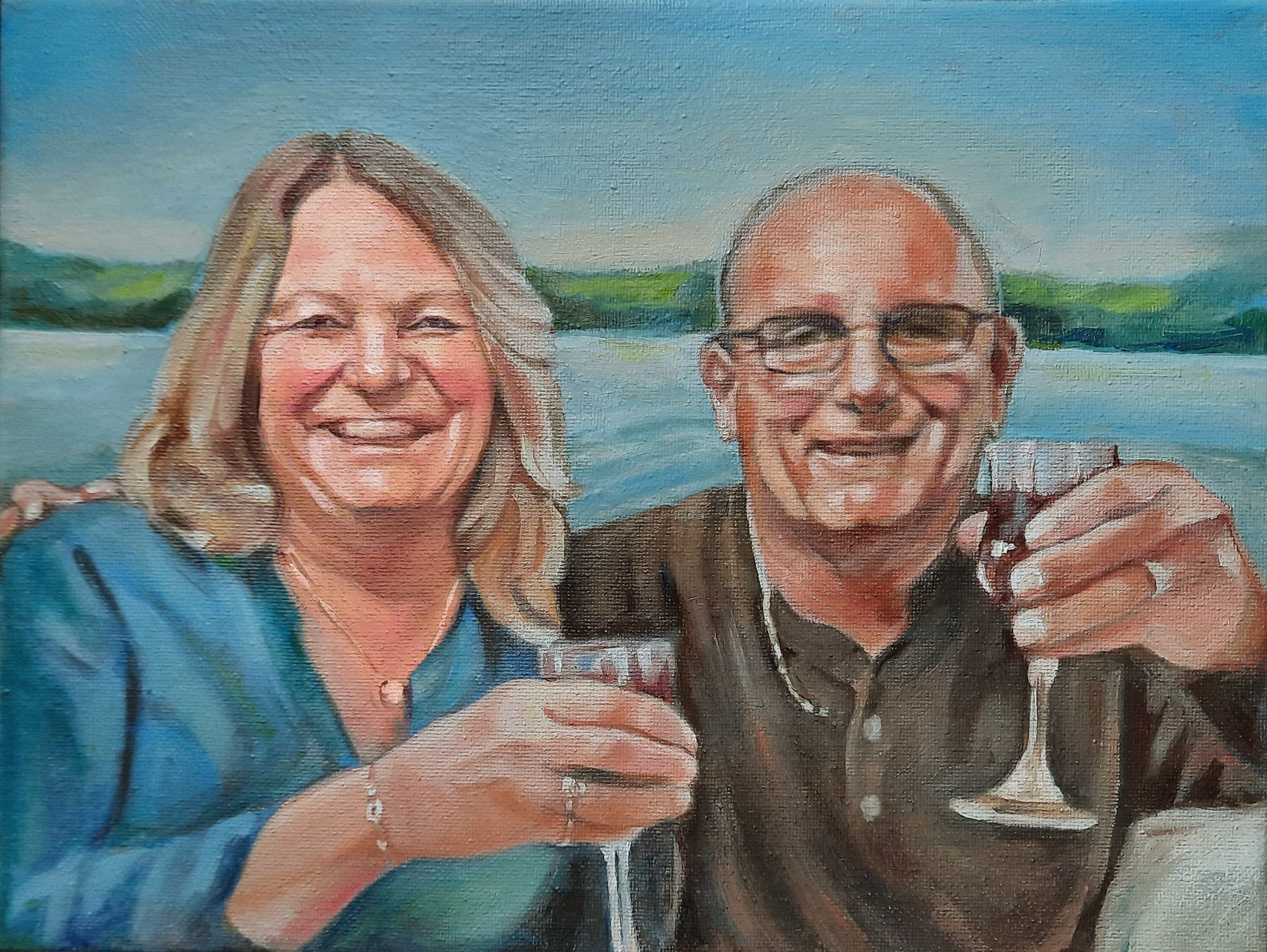 Commission Portrait Oil Painting From Photo. Custom Painting. - Etsy