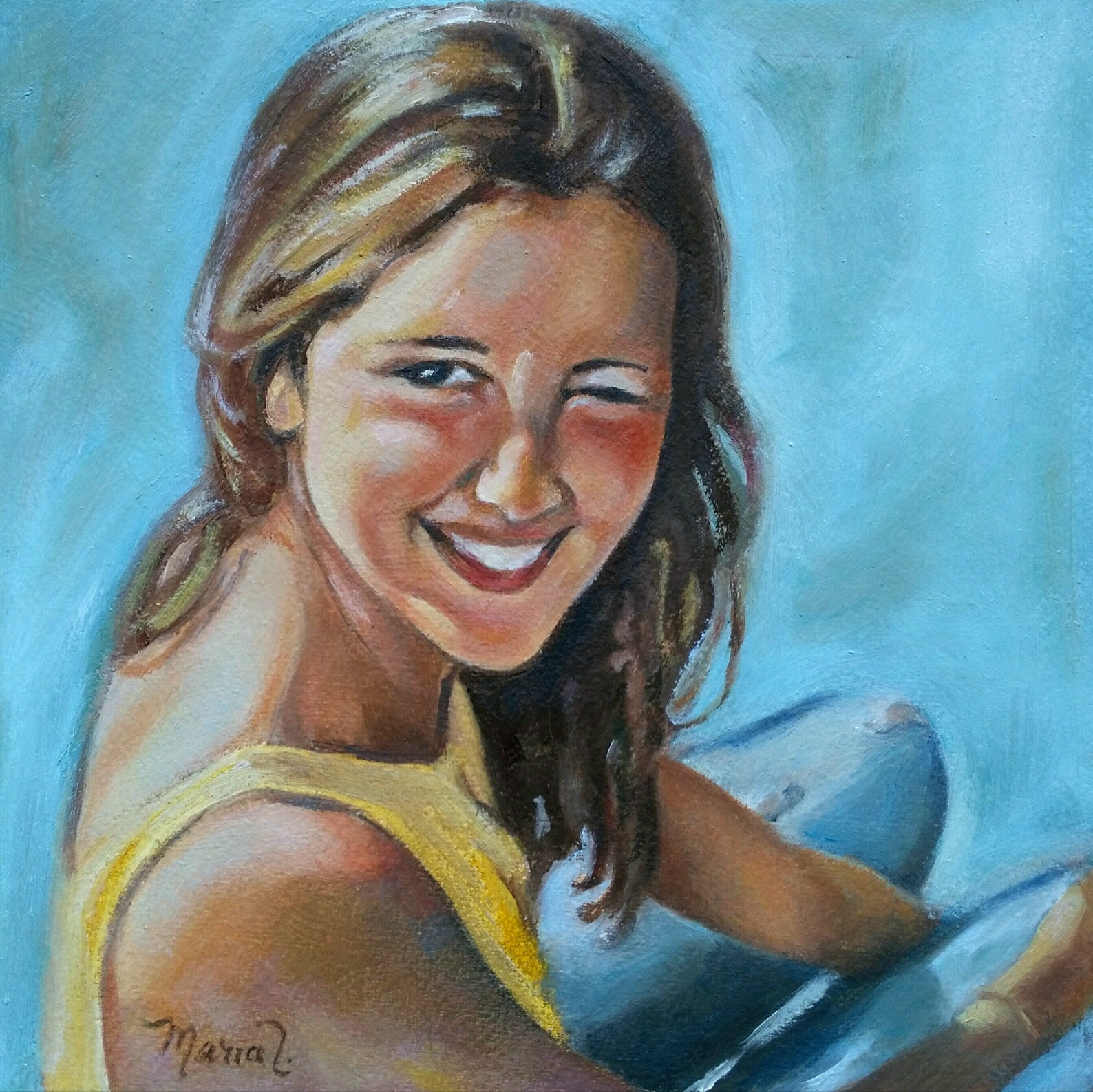 Commission Portrait Oil Painting From Photo. Custom Painting. - Etsy