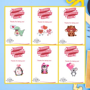 Printable Valentine's Day Classroom Cards for Kids | 24 DIY School ...