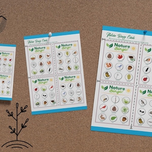 Nature Scavenger Hunt Bingo - Educational Outdoor Games for Family ...