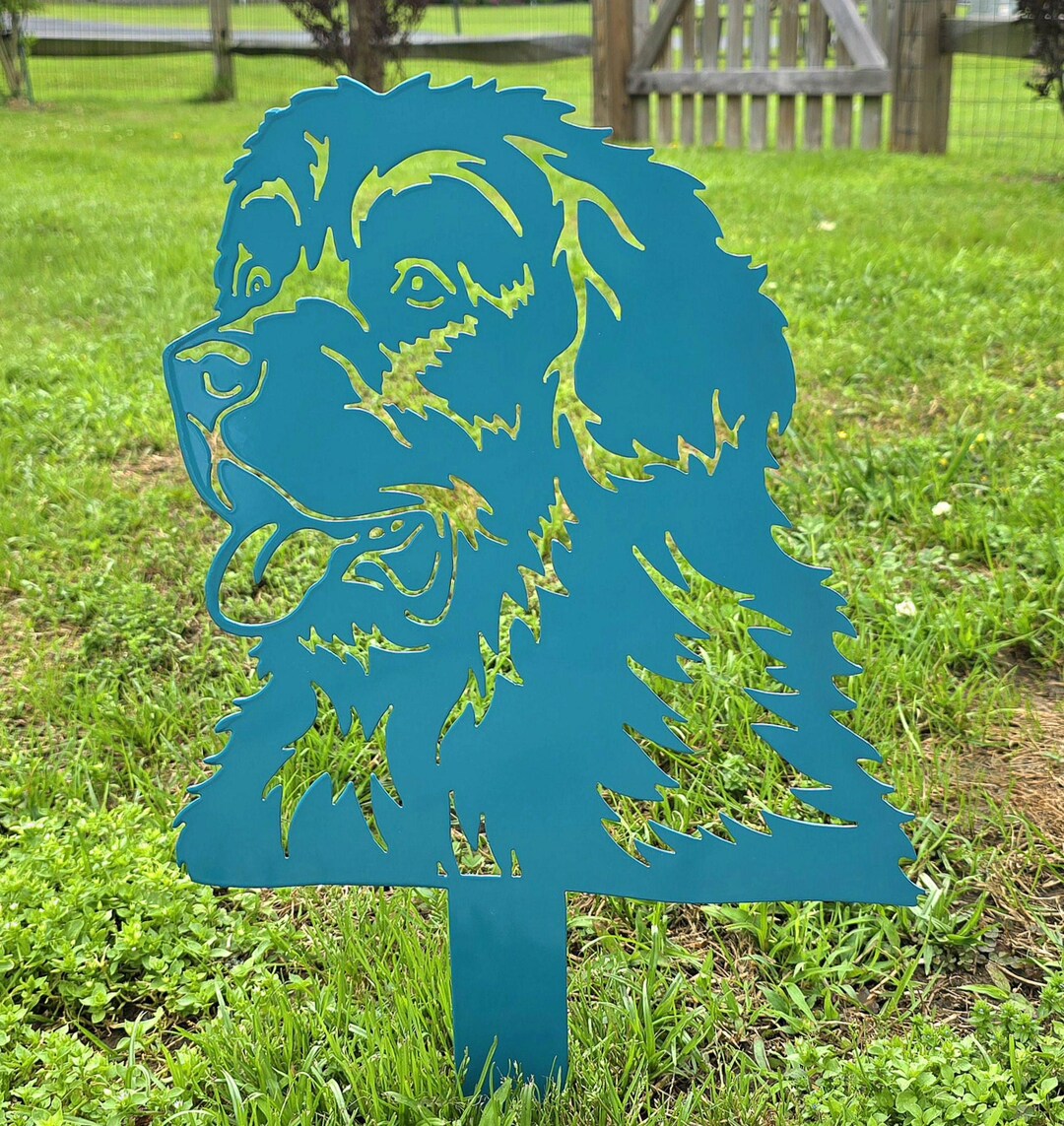 Newfoundland Lawn & Garden Metal Art (12") | Garden or Lawn Decoration ...