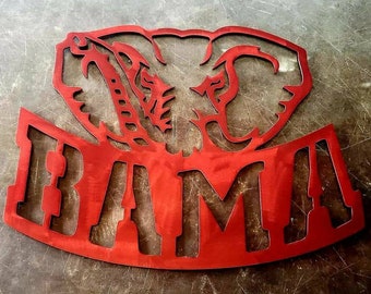 Alabama Metal Art - Etsy