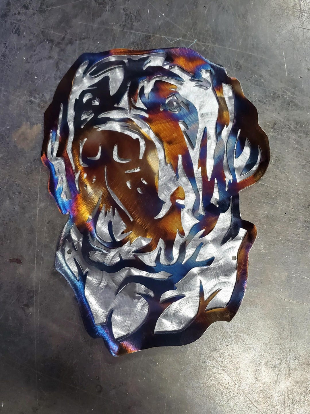 Mastiff #3 Metal Art (12") | Custom Dog Wall Decor or Gift | Pet Lover ...