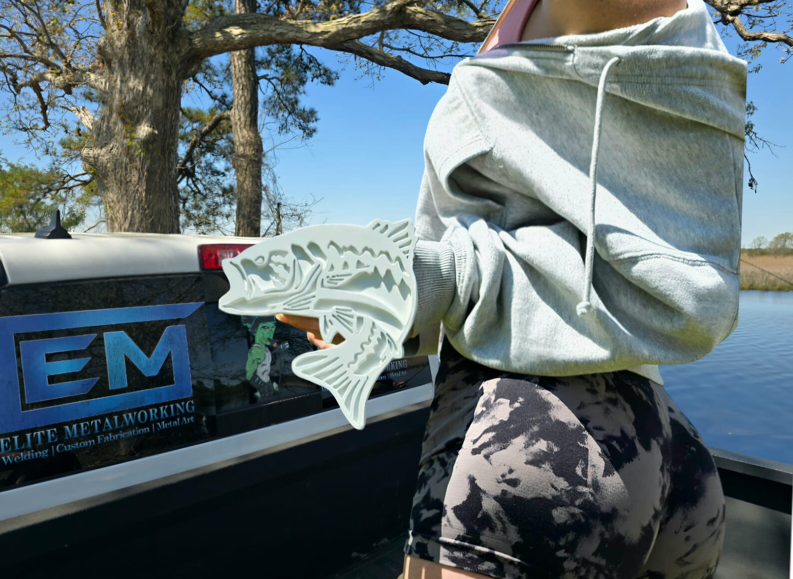 Largemouth Bass Hitch Cover | Powder-coated Metal, 2" Receiver - Etsy