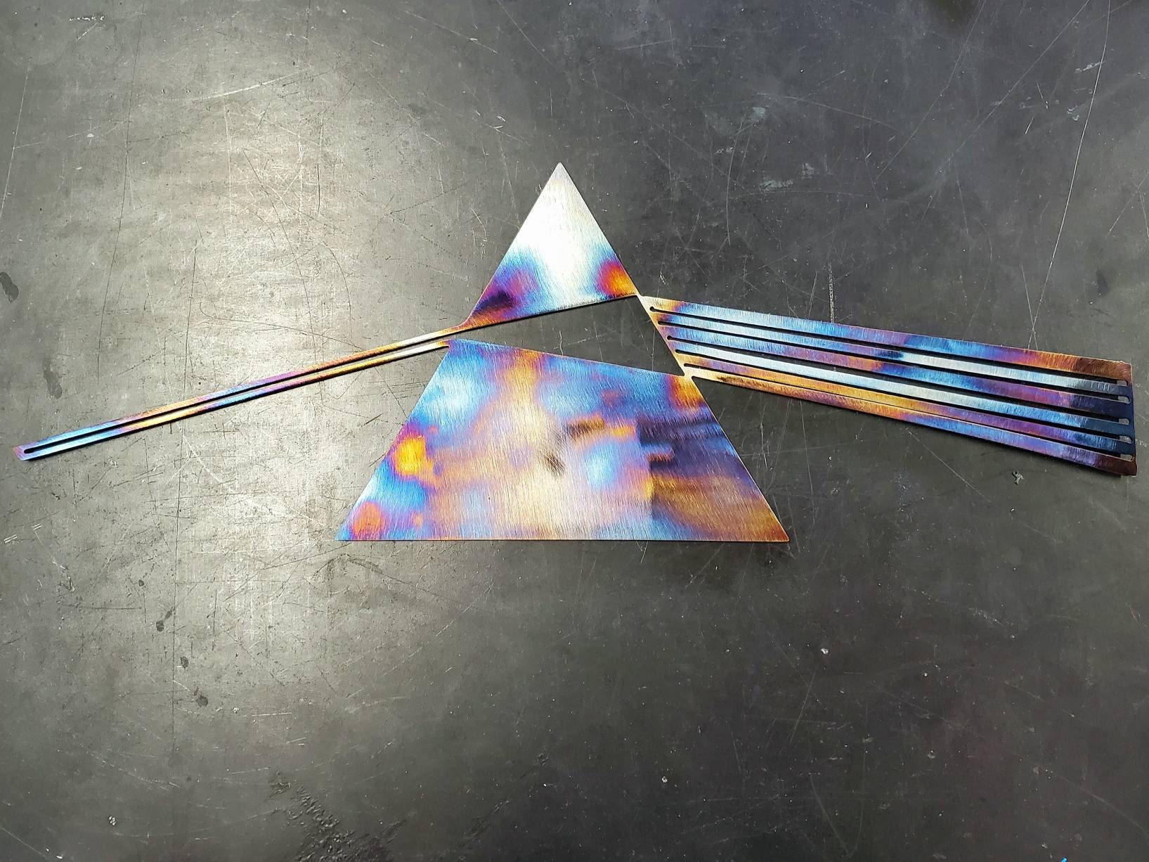 24 Custom Prism Metal Art Wall Art Wall Hanger | Etsy