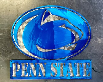Penn State Metal Art - Etsy