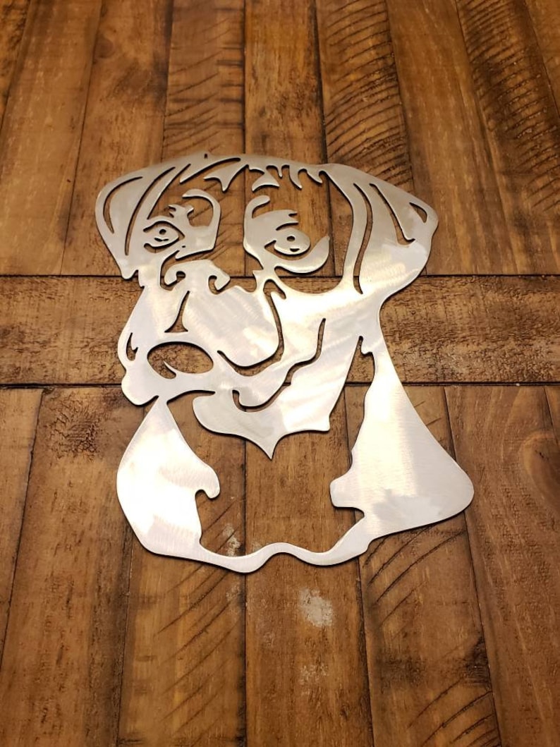 8 Boxer Metal Art Wall Hanger Wall Art Home Decor | Etsy