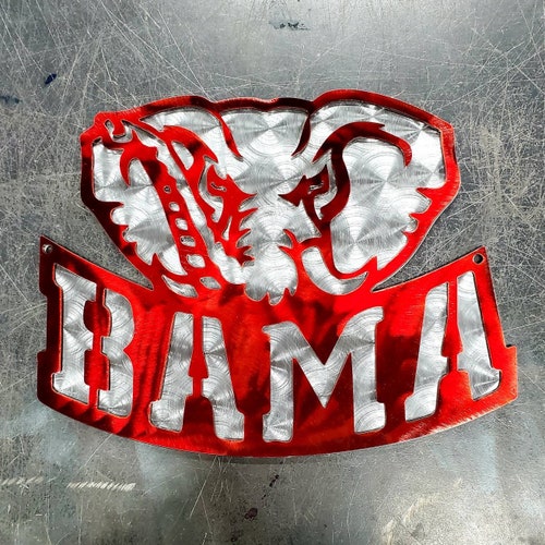 Alabama a Metal Wall Art - Etsy