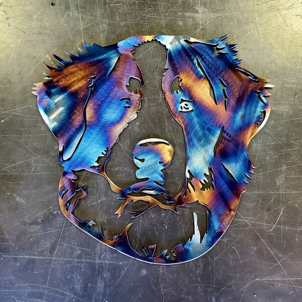 Dog Metal Art - Etsy