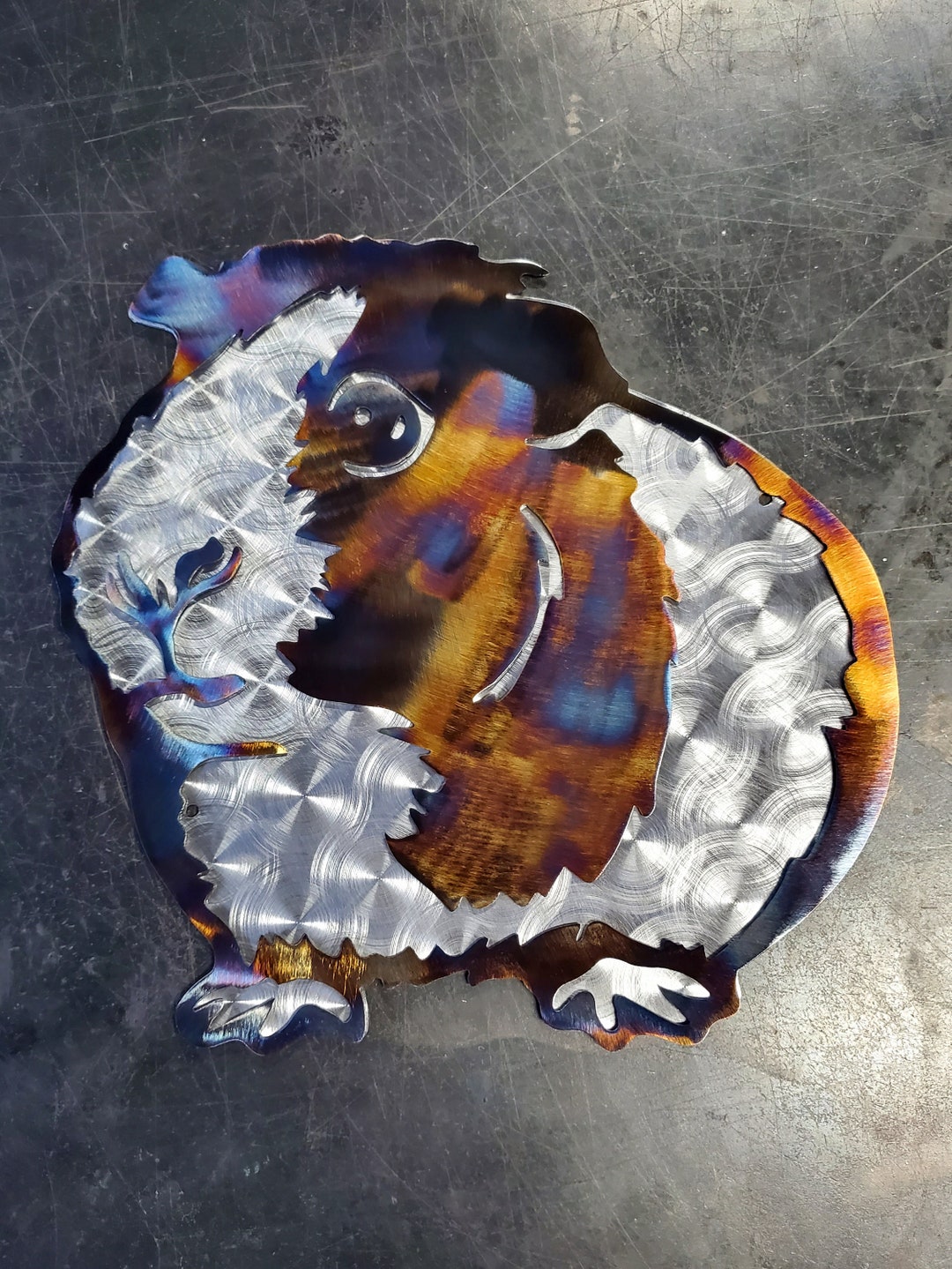 Guinea Pig Metal Art (8") | Metal Wall Art | Guinea Pig Lover Home ...
