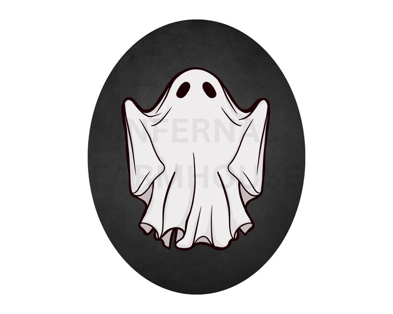 Gaspar the Unholy Ghost INSTANT DOWNLOAD Goth Farmhouse - Etsy