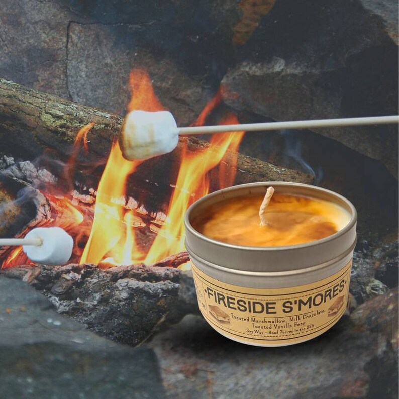 Fireside S'mores | Outdoosy | USA Made | Natural Soy Wax Candle | Camping Candle | Campfire ...