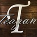 Name Sign Teagan | Etsy