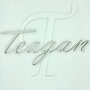 Name Sign Teagan - Etsy