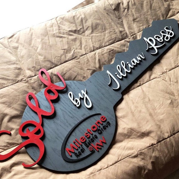Sold Key Sign - Etsy
