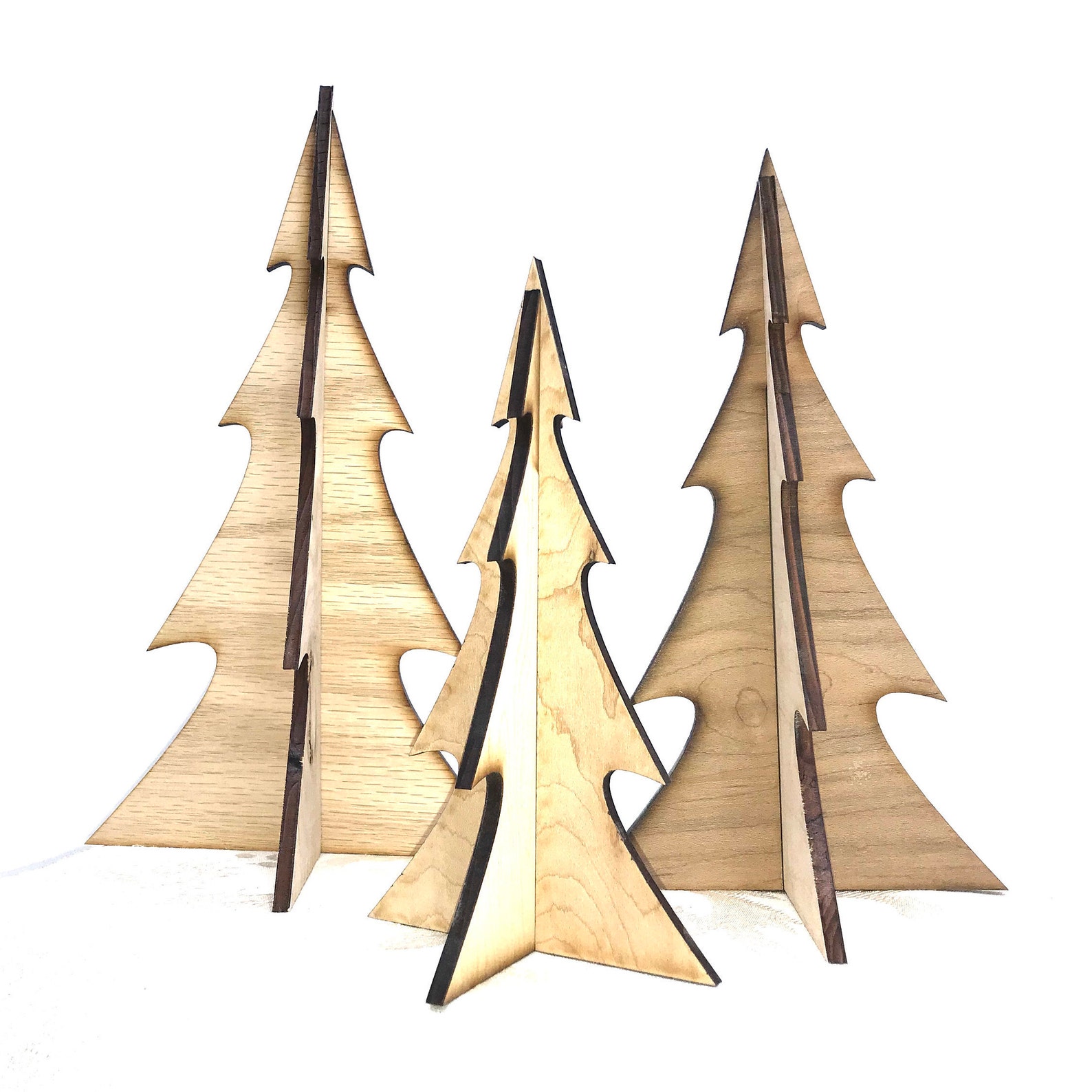 Mini Pine Tree Set | Etsy