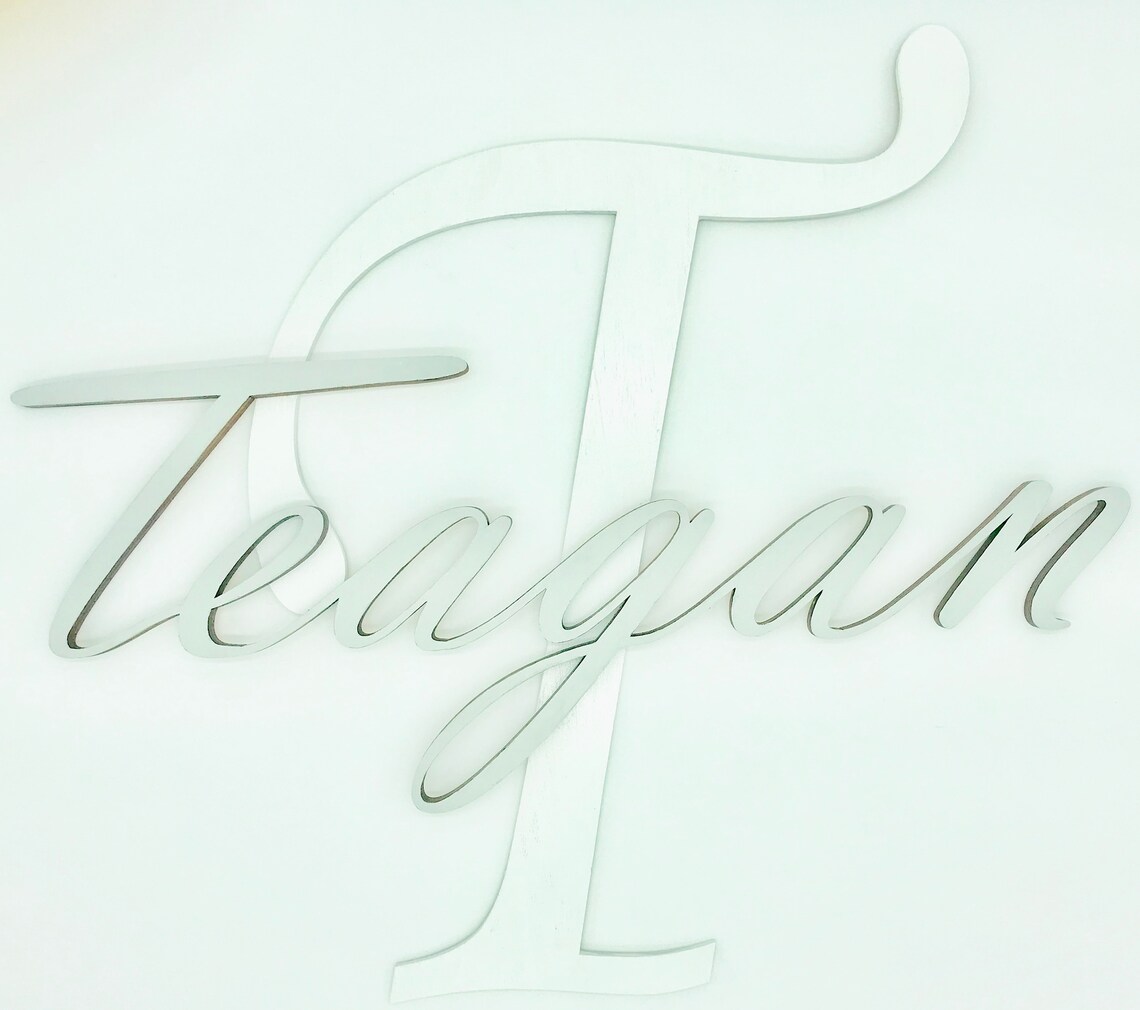 Name Sign Teagan - Etsy
