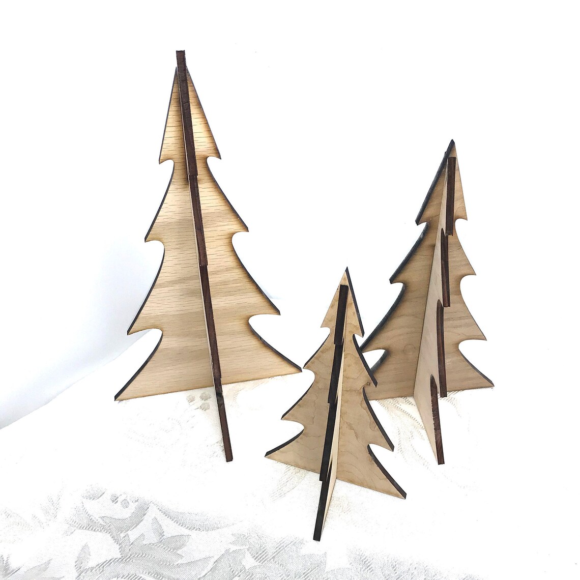 Mini Pine Tree Set | Etsy