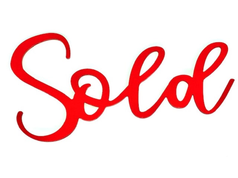 Realtor Key Sold Sign, Interchangable Sign, Sold Replacement - Etsy